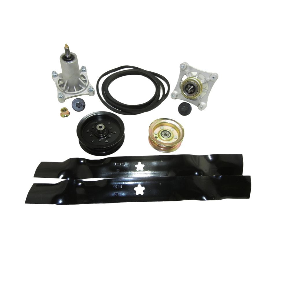 Proven Part Deck Rebuild Kit For Spindles Blades Belt Idler Pulleys Fi