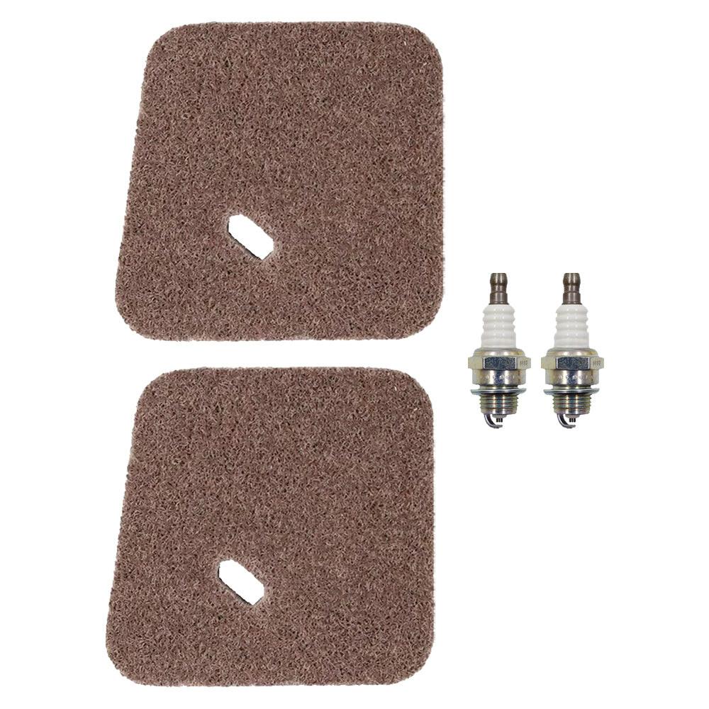 2PK Air Filter Spark Plug For Stihl Edger FC55 FS38 FS45 Fits 4140 124 2800