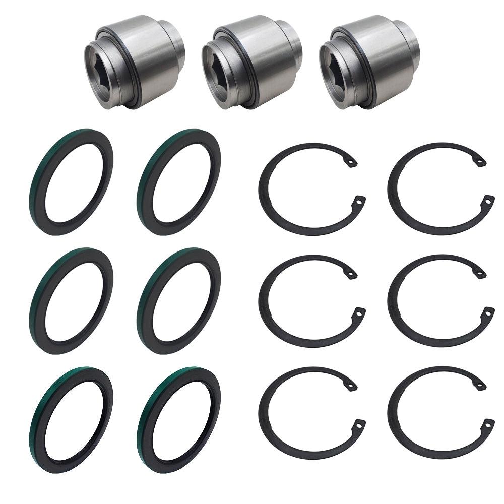 Proven Part Rotor Bearing Assemblies (3) AE81-010 Bearings (6) AE50-005 Seals (6) 3.6" Internal ...