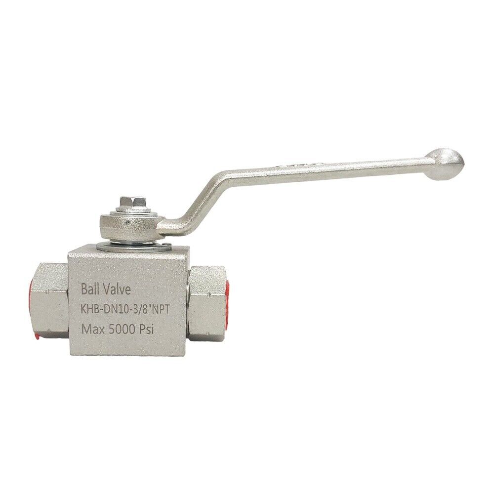 Proven Part 3/8" Chrome Plated Ball Valve 5000 PSI - Industrial Valve